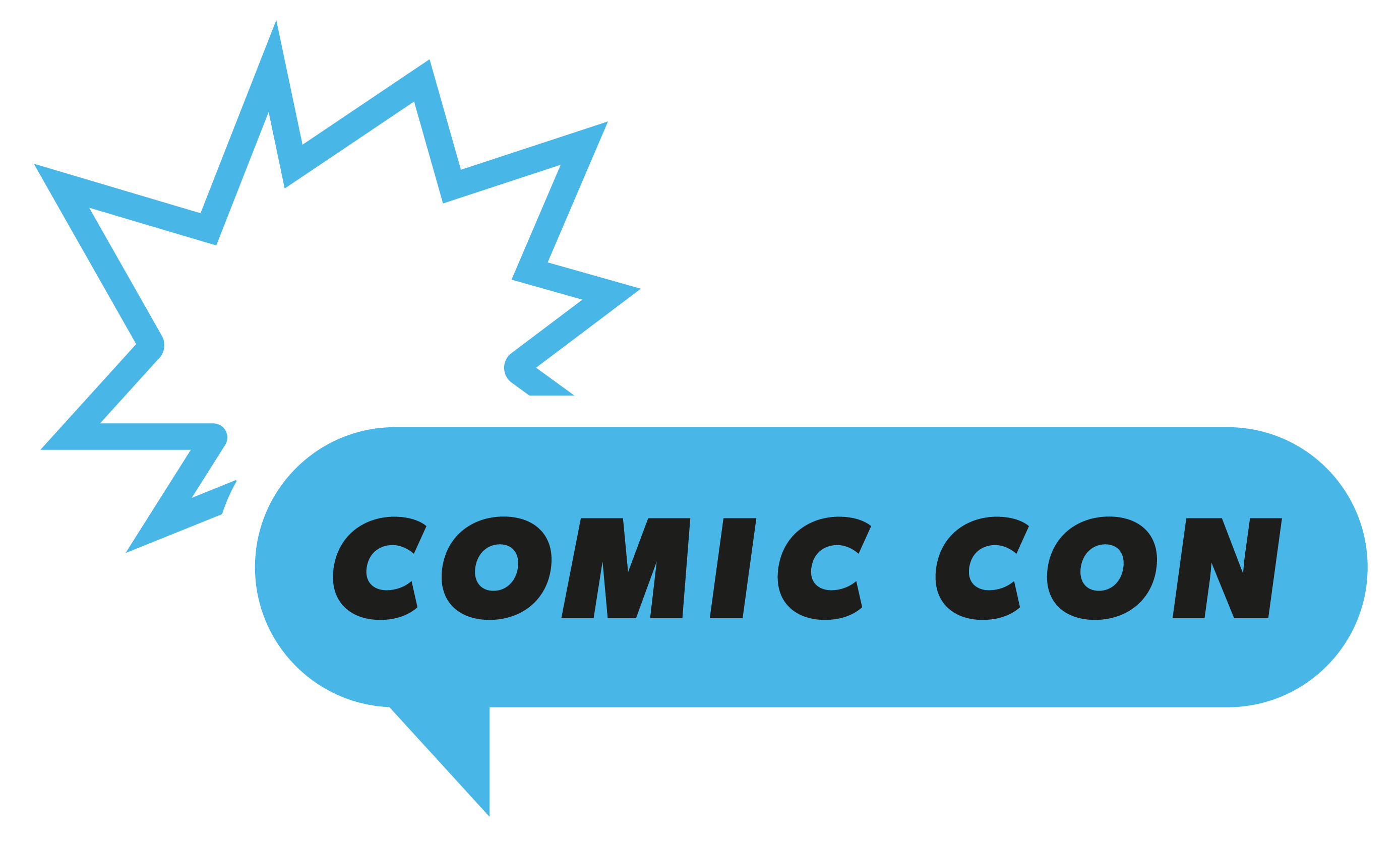 comic con logo font