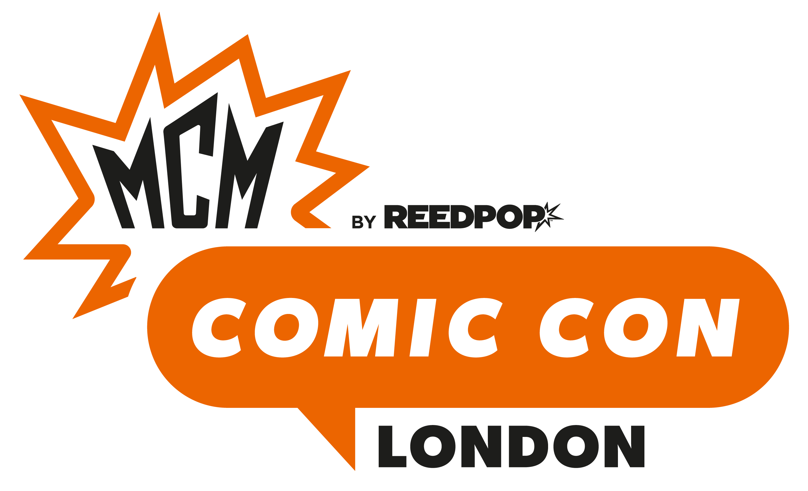 comic con logo template